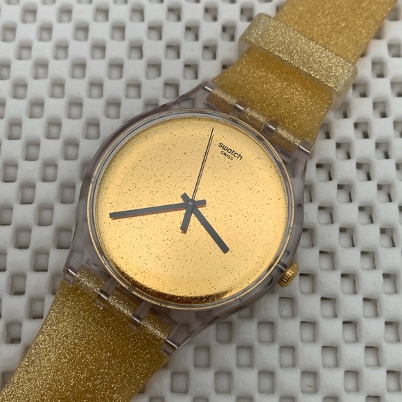 Swatch | Accessories | Swatch Watch Suok22 Nuit Doree | Poshmark